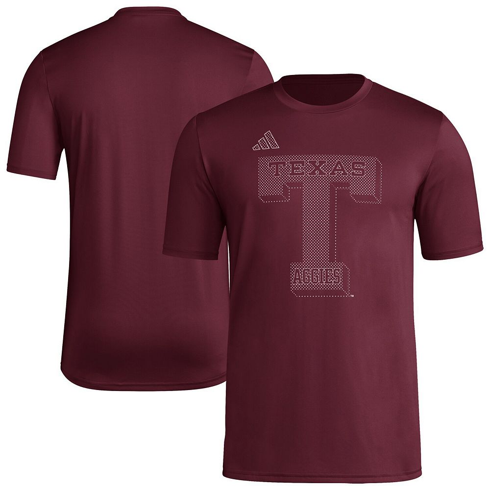 Men's adidas Maroon Texas A&M Aggies Locker Local Impression AEROREADY ...