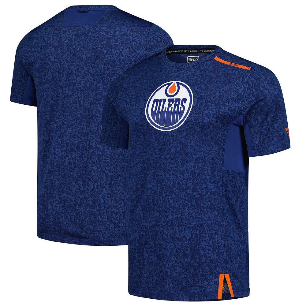 Men's Fanatics Royal Edmonton Oilers Authentic Pro Performance T-Shirt