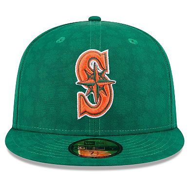 Men's New Era Kelly Green Seattle Mariners St. Patrick's Day 59FIFTY ...