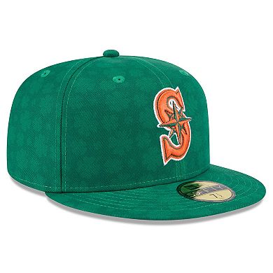 Men's New Era Kelly Green Seattle Mariners St. Patrick's Day 59FIFTY ...