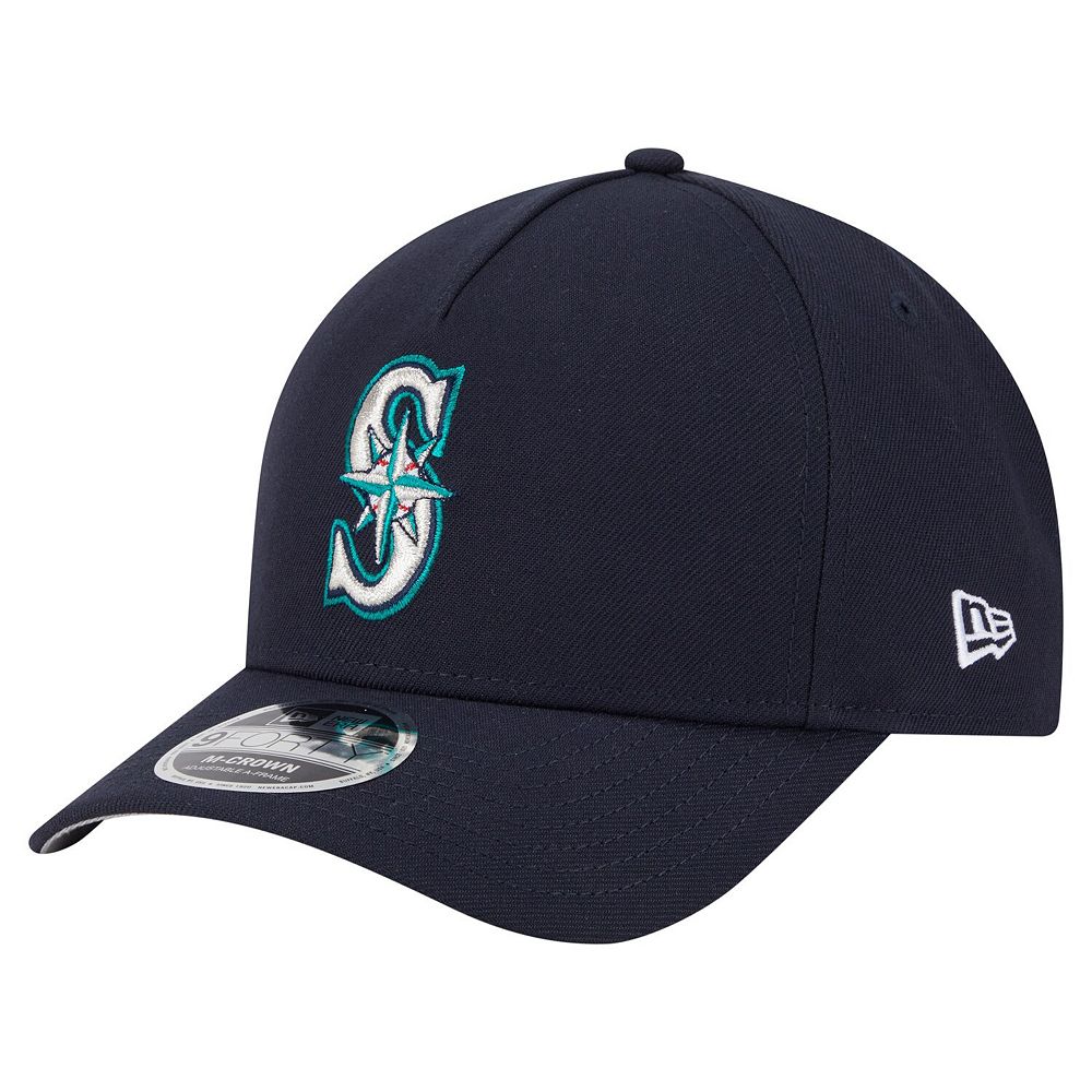 Men's New Era Navy Seattle Mariners 9FORTY M-Crown Adjustable Hat