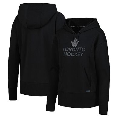 Women's Fanatics Black Toronto Maple Leafs Authentic Pro Road Pullover ...