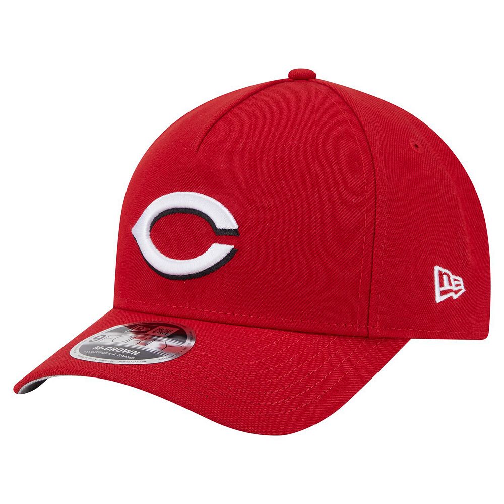 Men's New Era Red Cincinnati Reds 9FORTY M-Crown Adjustable Hat