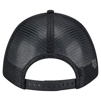 Men's New Era Black Philadelphia Eagles Gradient 9FORTY Adjustable Hat