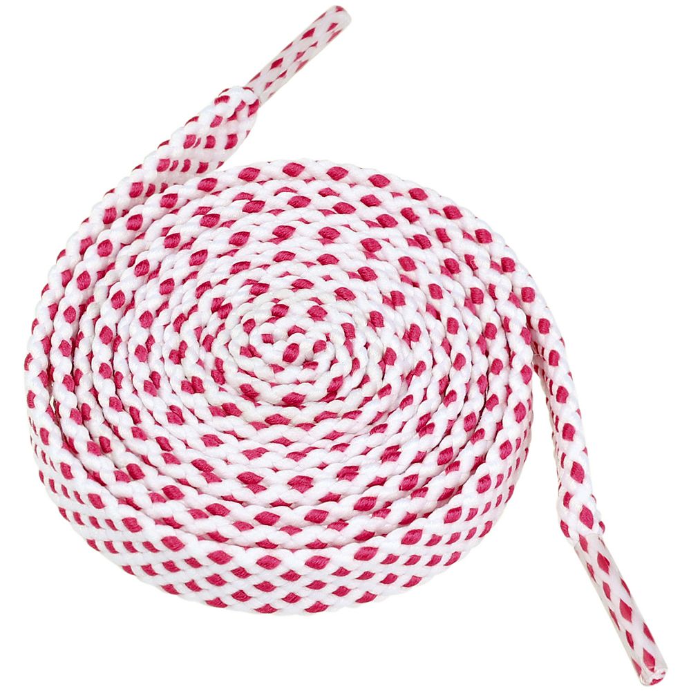 2 Pairs Flat Shoelaces Double Layer Shoe Strings Sneakers Sports Shoes ...