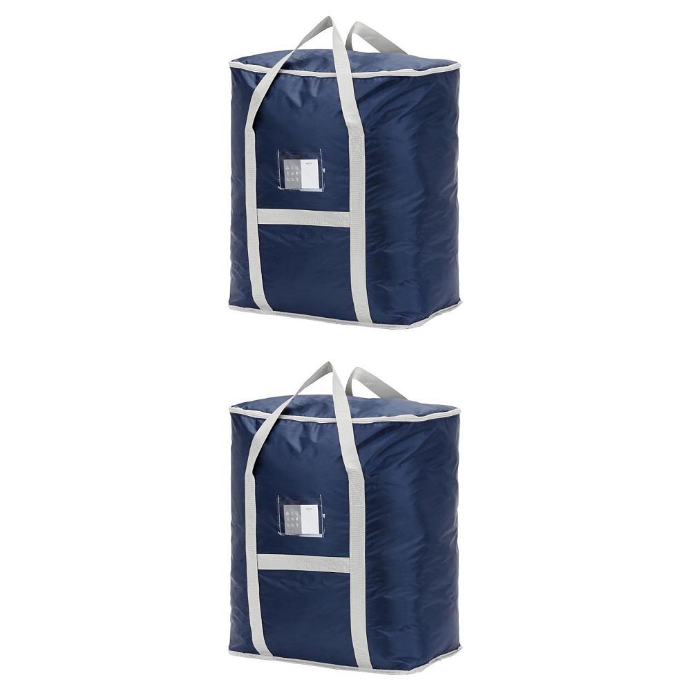 2 Pack Storage Bags, Moving Bags for Organizing Clothing, Closet ...