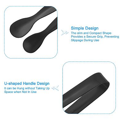 Serving Tongs, 8pcs 4.3Inch Stainless Steel Ice Tongs, Tiny Tongs for ...