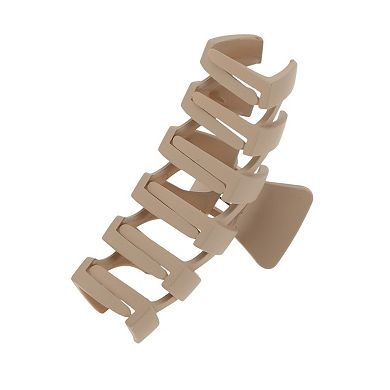 Frosted Wave Hair Clips for Home 1 Pc