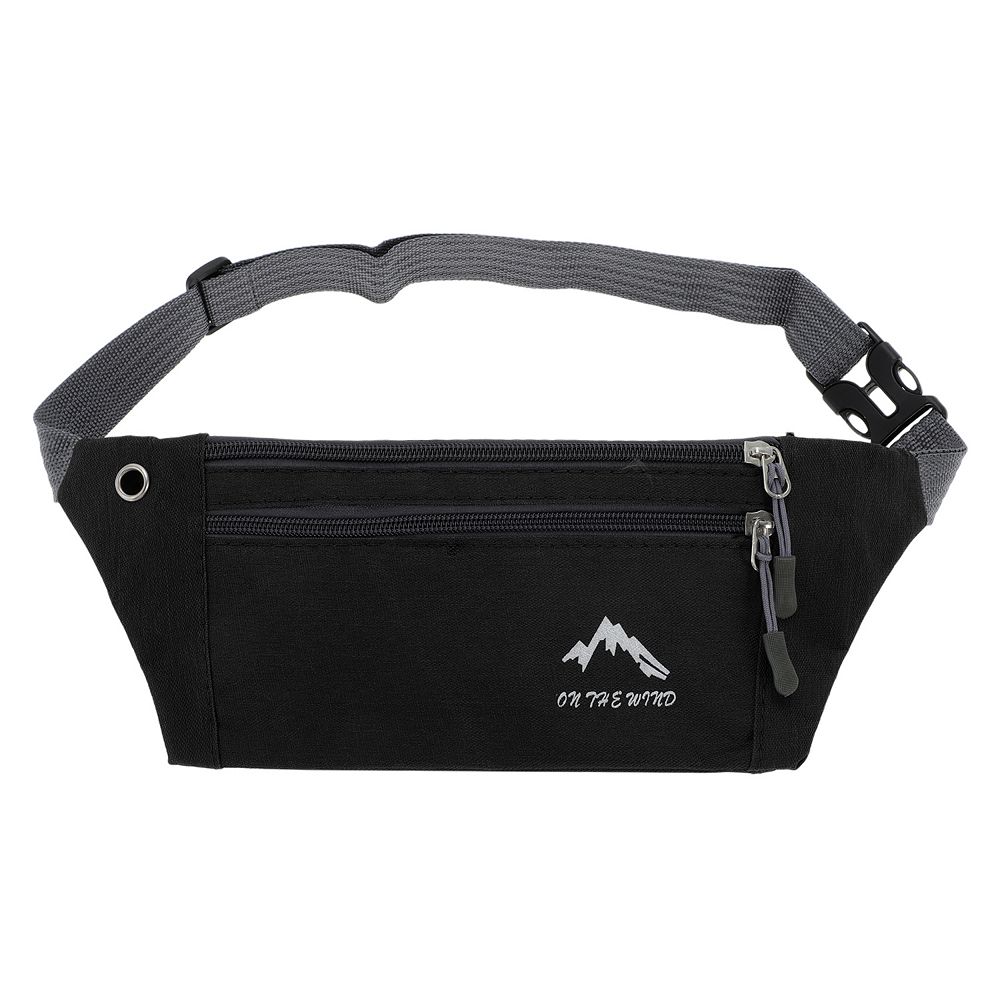 Breathable Running Belt Pure Color Fanny Pack for Sports 1 Pc