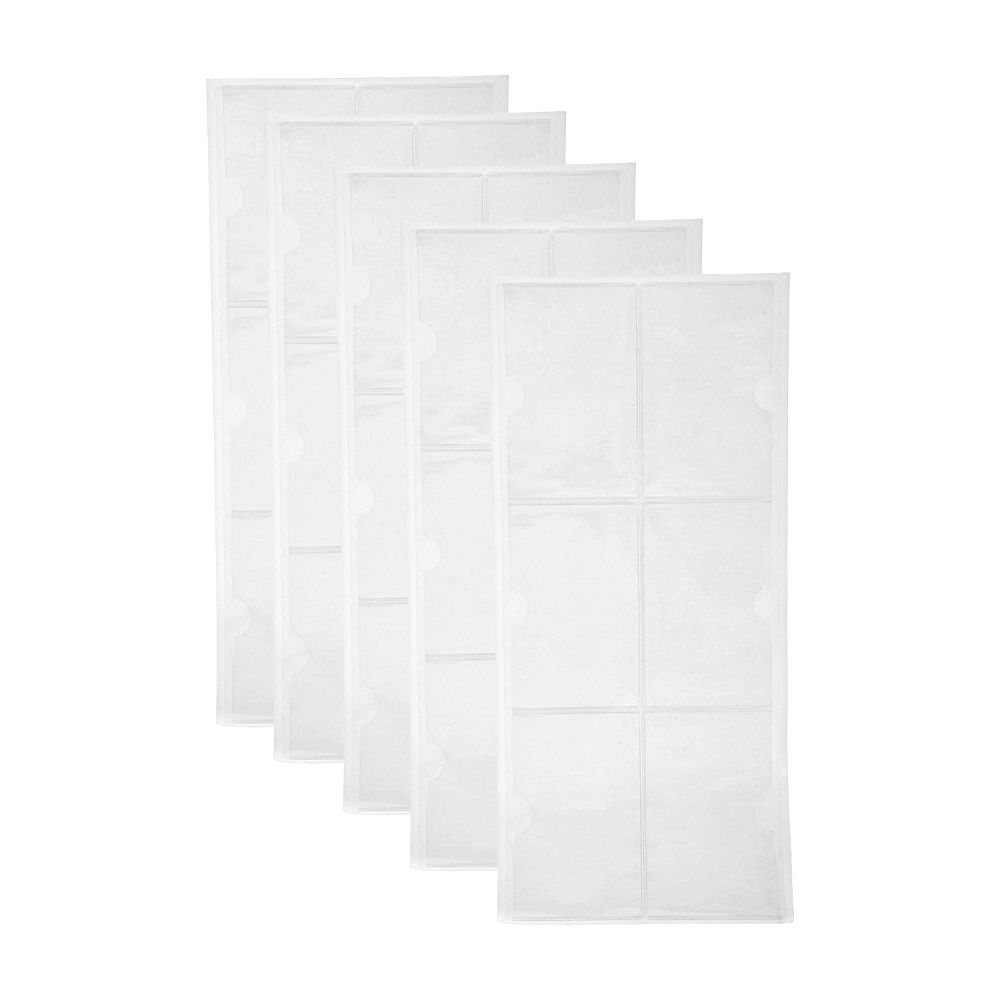 Self Adhesive Index Card Pockets, Label Holder with Top Open, Label ...