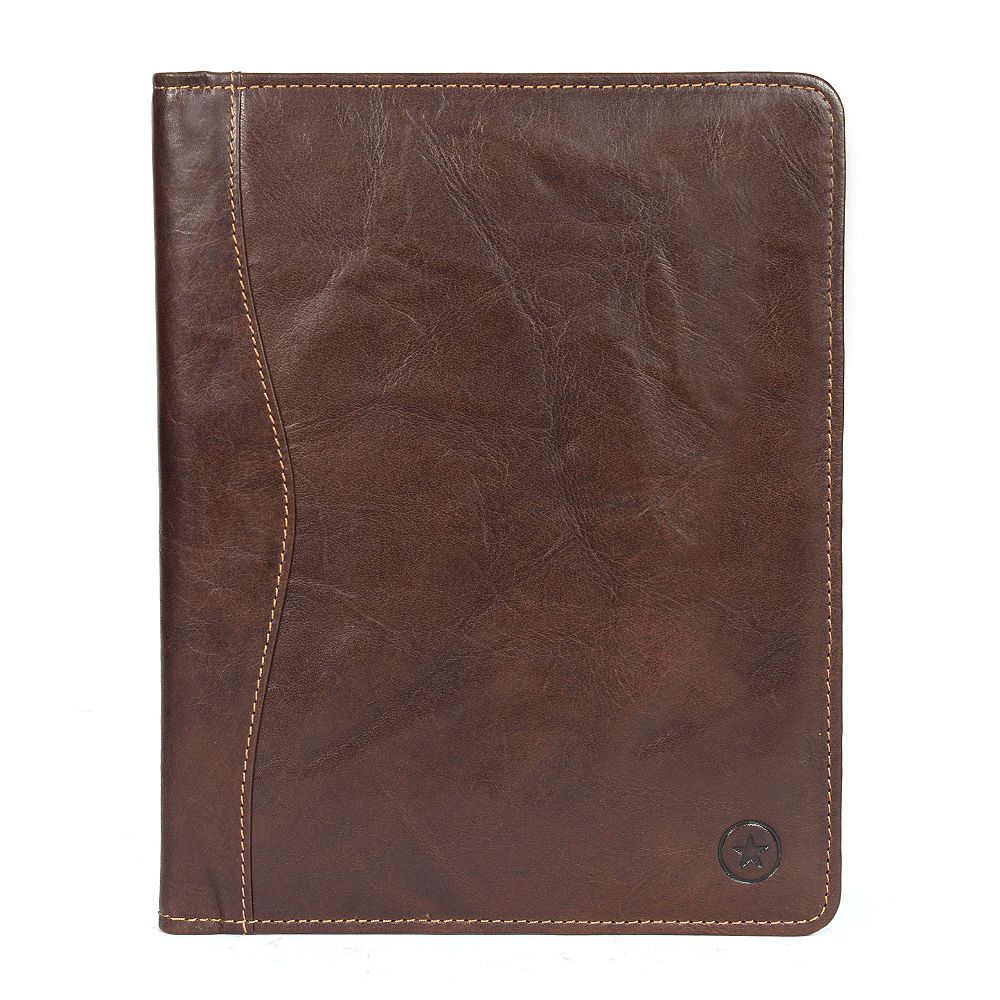 Executive Leather Document Folder by Aaron Leather Goods A4 Organizer