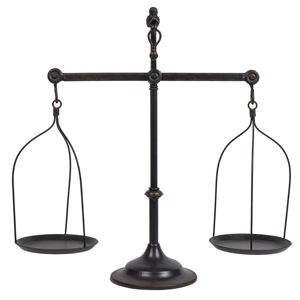 Storied Home Decorative Antique Balance Scale Table Decor