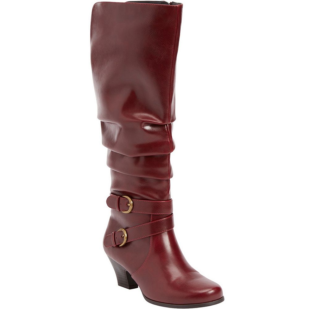 Comfortview Women's The Cleo Tall Wide Calf Boot