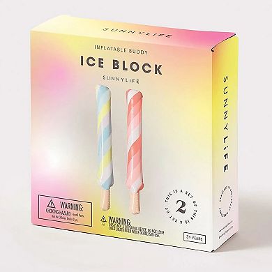 SUNNYLiFE 2 Pack Ice Block Inflatable Buddy