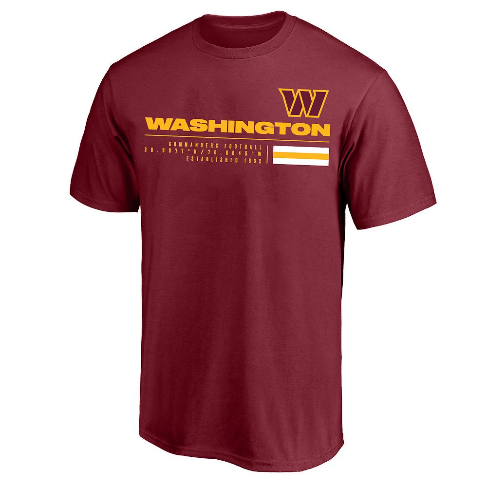 Big & Tall Washington Commanders Short Sleeve Graphic Tee