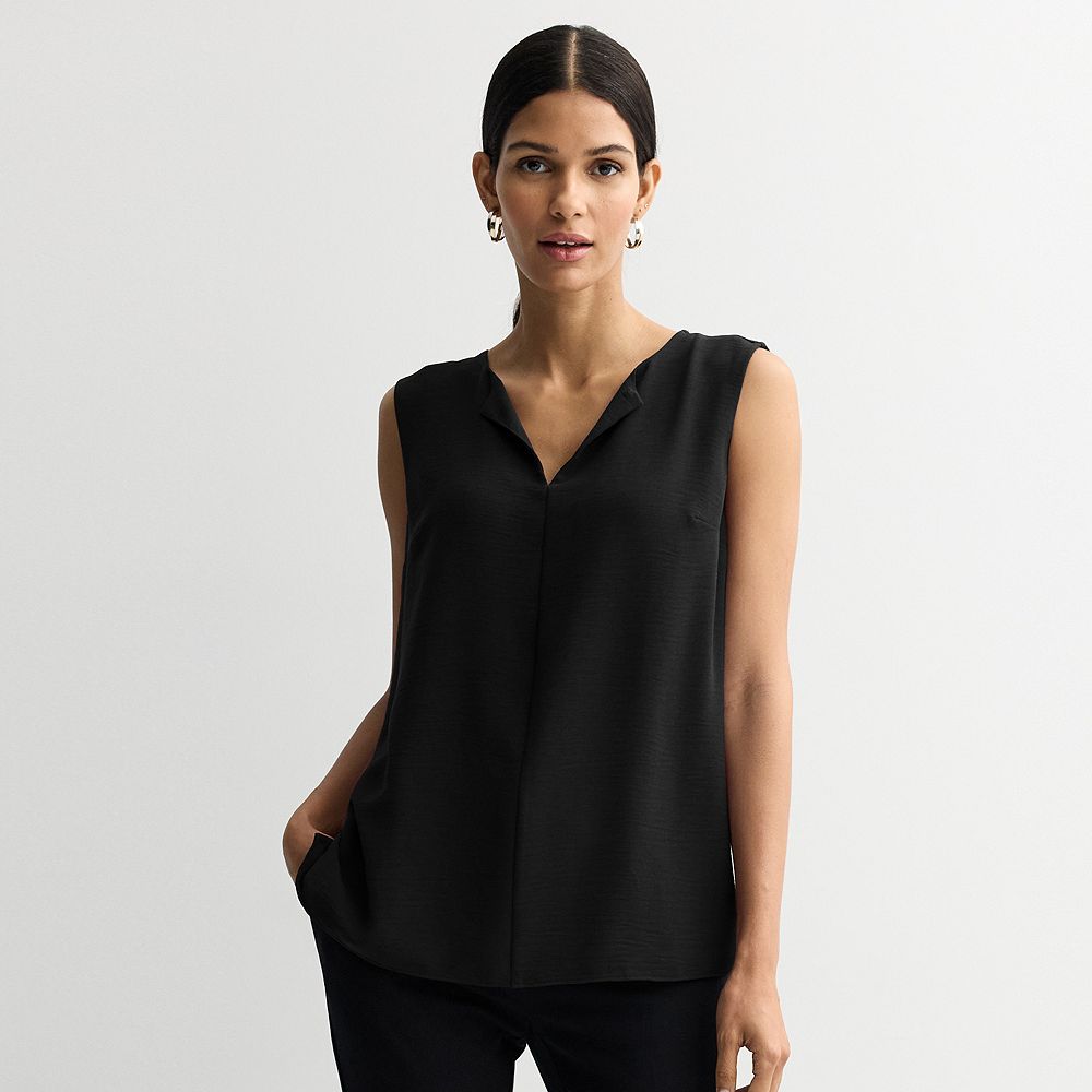 Women's Nine West Textured Sleeveless Tunic