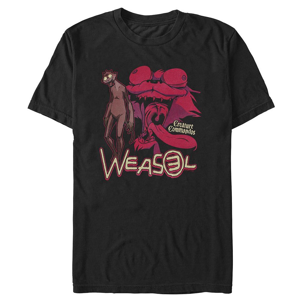 Big & Tall Creature Commandos Crazy Weasel Graphic Tee