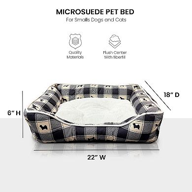 Precious Tails Details Cuddler Pet Bed