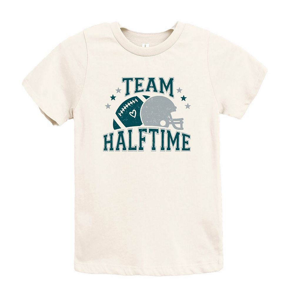 Team Halftime Distressed - Green Youth Short Sleeve Graphic Tee