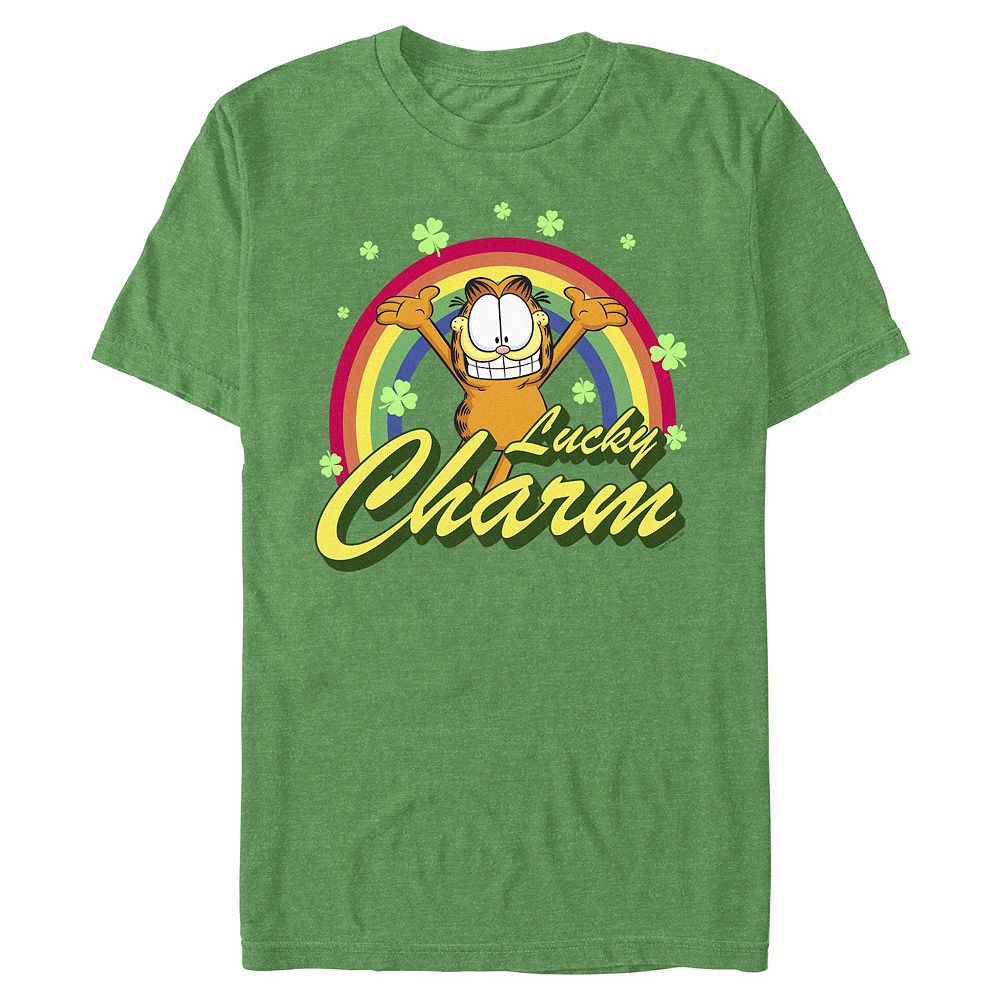 Big & Tall Garfield Lucky Charm Graphic Tee