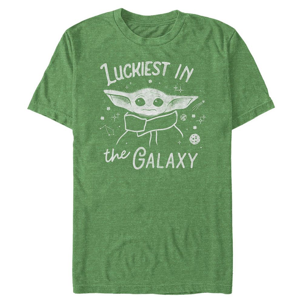 Big & Tall Star Wars The Mandalorian Luckiest In The Galaxy Graphic Tee