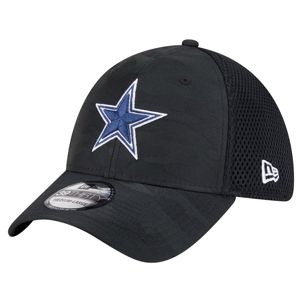 Men's New Era Black Dallas Cowboys Active Camo 39THIRTY Flex Hat