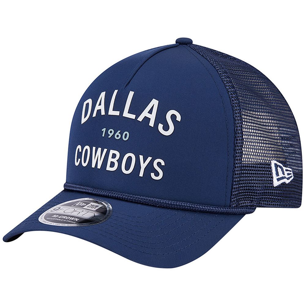 Men's New Era Navy Dallas Cowboys Active Minimalist M-Crown A-Frame ...