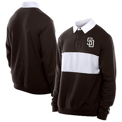 Men's New Era Dark Brown San Diego Padres Throwback Prep Colorblock ...