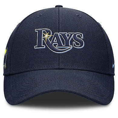 Men's Nike Navy Tampa Bay Rays Rise Gaberdine Adjustable Hat