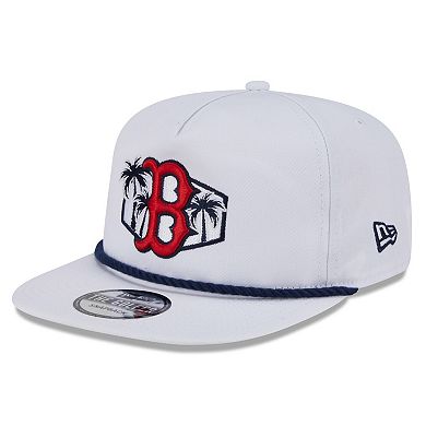 Men's New Era White Boston Red Sox 2025 Spring Training Palm Golfer ...