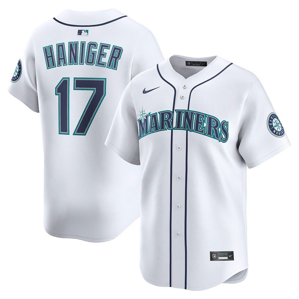Men's Nike Mitch Haniger White Seattle Mariners Alternate Limited ...