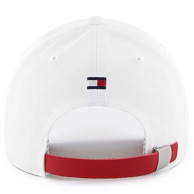Men's '47 x Tommy Hilfiger White/Red New York Knicks Courtside Cleanup ...