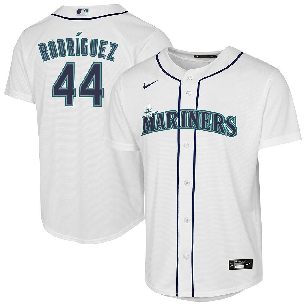 Youth Nike Julio Rodriguez White Seattle Mariners Home Replica Player ...
