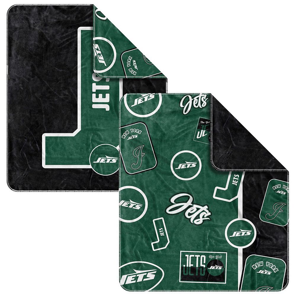 New York Jets 50 ۝ x 60 ۝ Dream Weave Throw Blanket