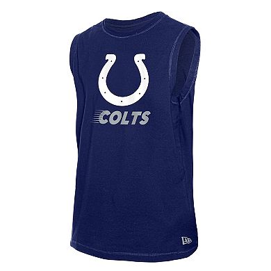 Men's New Era Royal Indianapolis Colts Leisure Collection Tank Top
