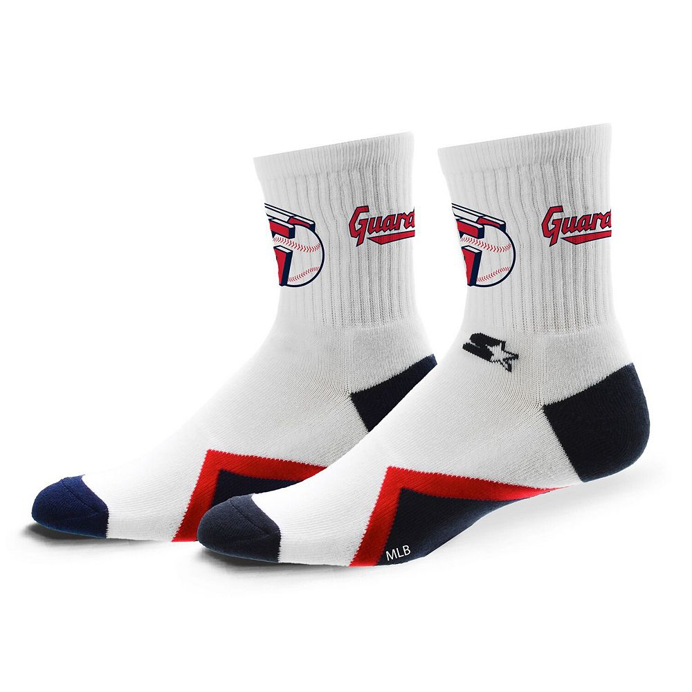 Unisex Starter Cleveland Guardians Striker Mid-Crew Socks