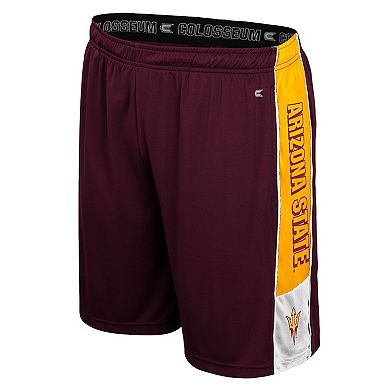 Men's Colosseum Maroon Arizona State Sun Devils Quantum Shorts