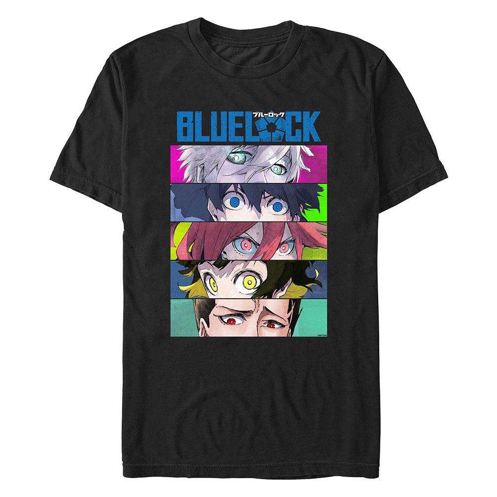 Men's Blue Lock Character Panels Graphic Tee