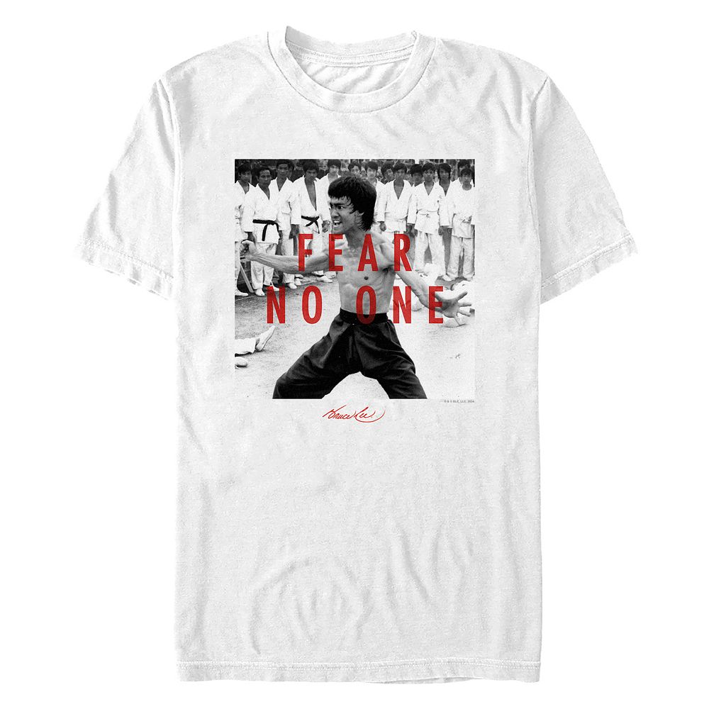 Men's Bruce Lee Fear No One Graphic Tee
