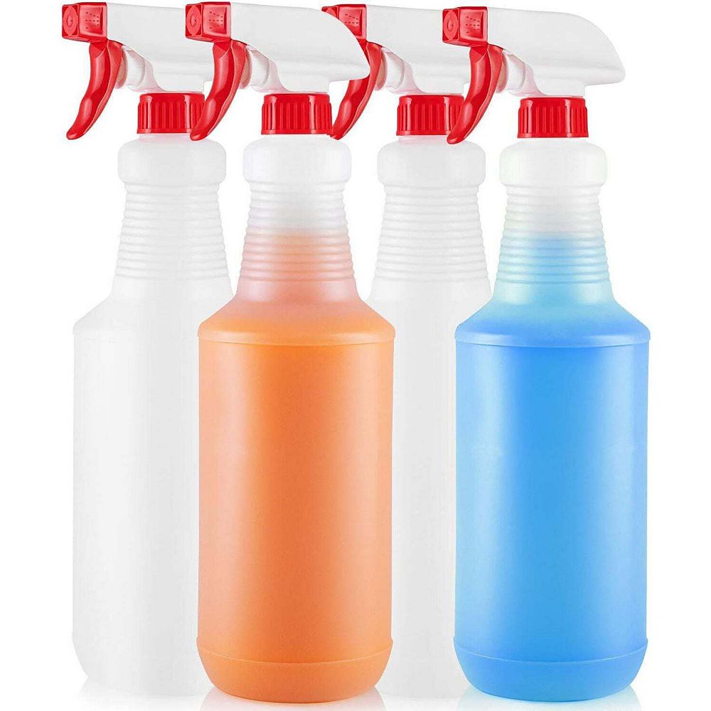 Leakproof Cleaning Spray Bottle Set (4 Pcs 32oz)