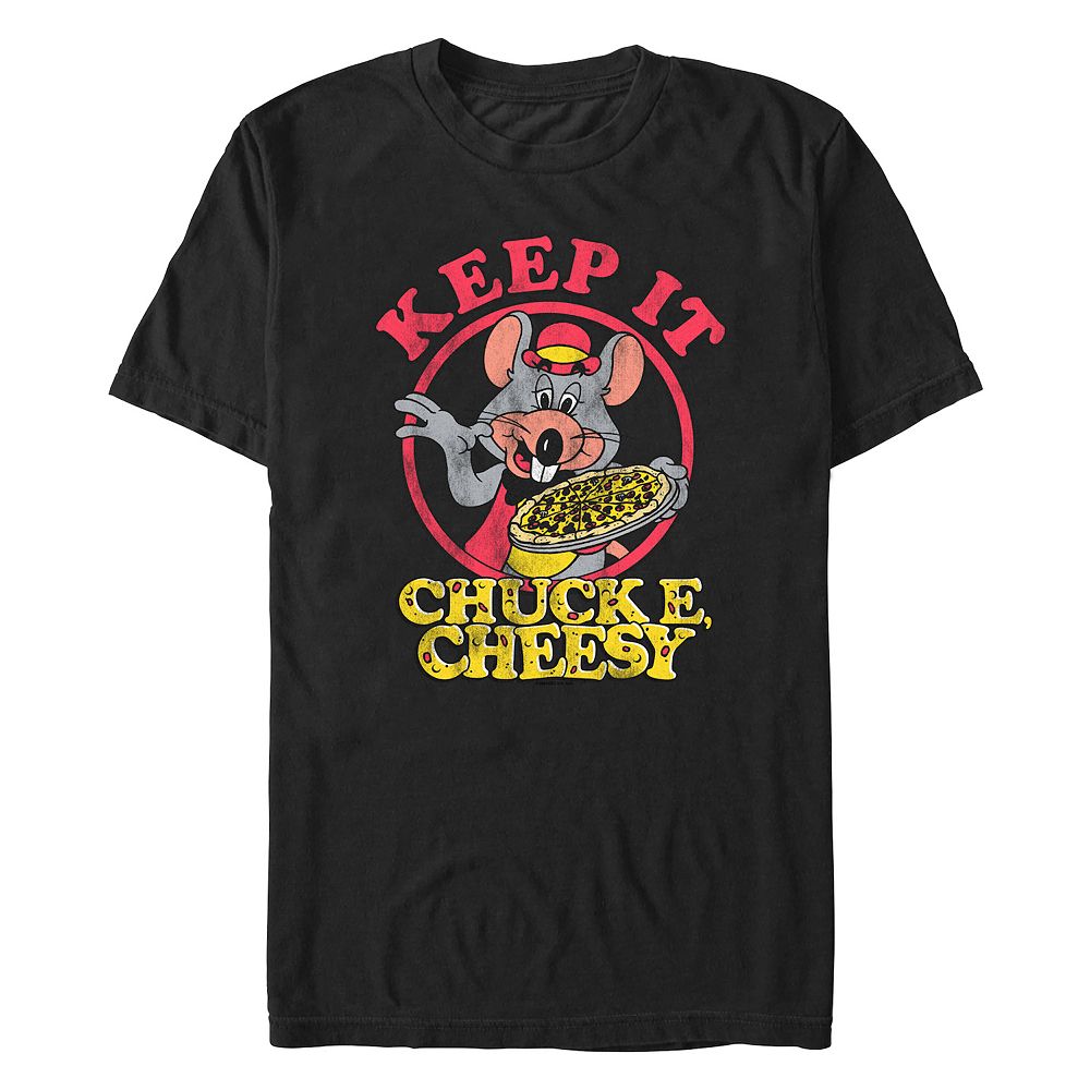 Men's Keep It Chuck E. Cheesy Graphic Tee