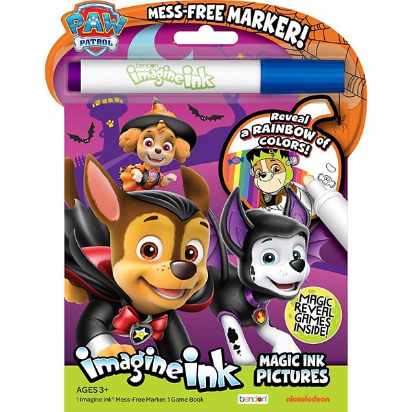 Imagine Ink Magic Halloween Paw Patrol Game Book