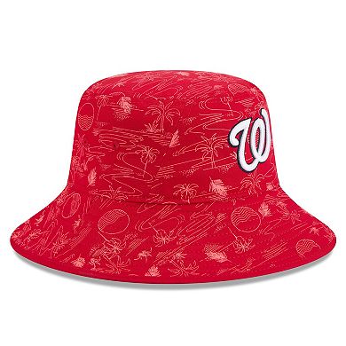 Men's New Era Red Washington Nationals 2025 Spring Training All Over ...