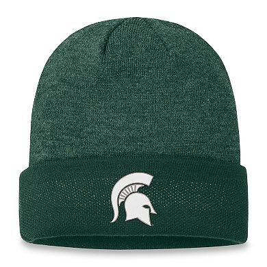 Men's Top of the World Green Michigan State Spartans Logo Cuffed Knit Hat
