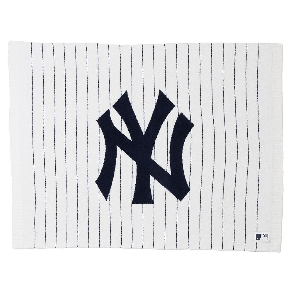 Barefoot Dreams New York Yankees 54" x 72" CozyChic Throw Blanket