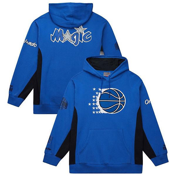 Men's Mitchell & Ness Blue Orlando Magic Hardwood Classics Team Origins ...
