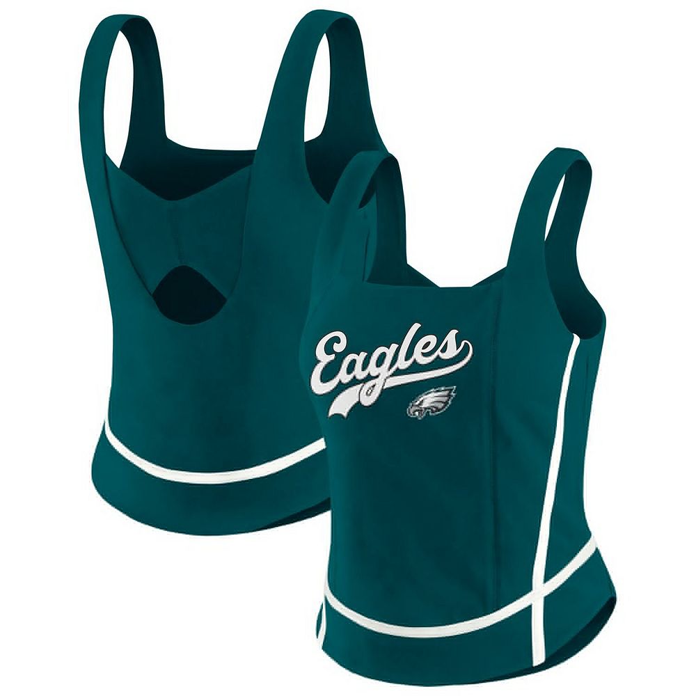 Women's WEAR by Erin Andrews Midnight Green Philadelphia Eagles Square ...