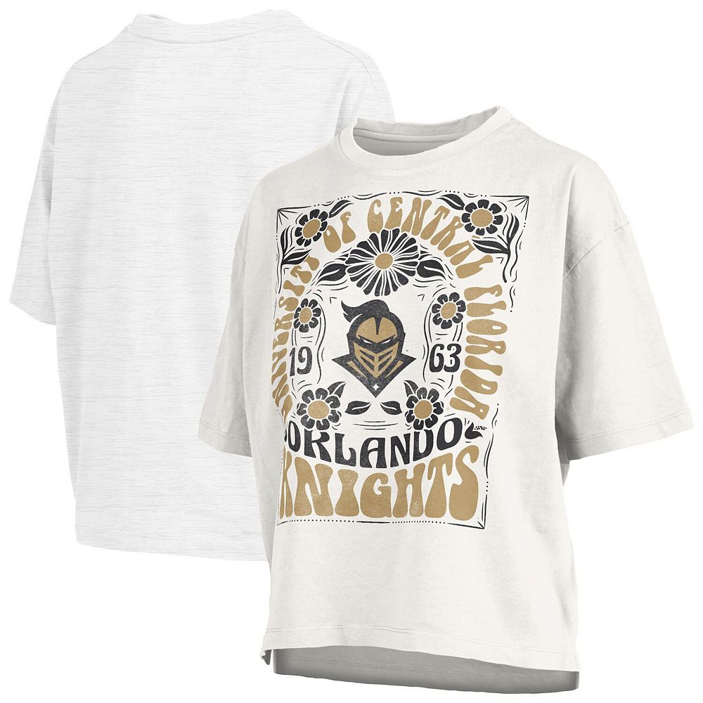 Women's Pressbox White UCF Knights Harmony Oversized T-Shirt