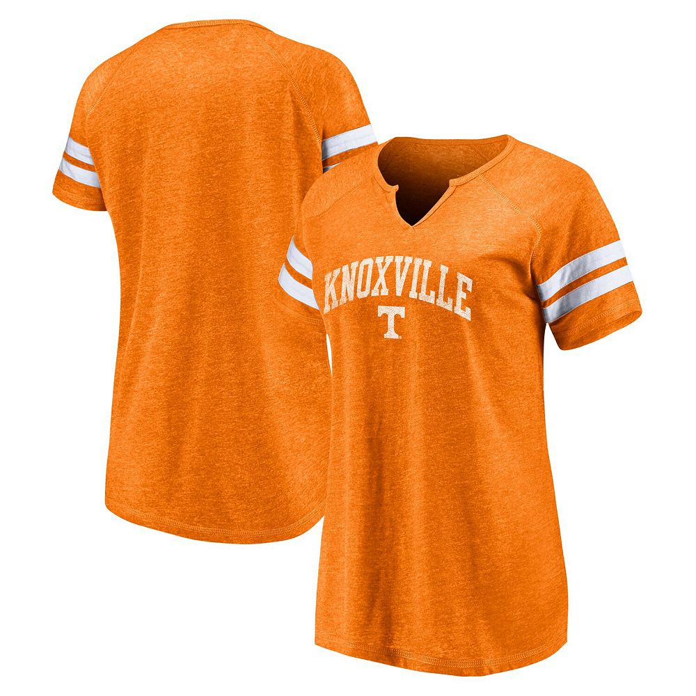 Women's Fanatics Tennessee Orange Tennessee Volunteers Arched City Tri ...