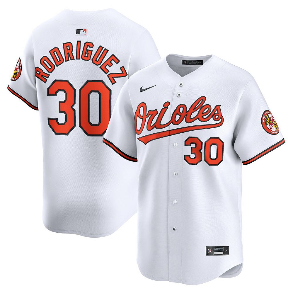 Men's Nike Grayson Rodriguez White Baltimore Orioles Alternate Limited ...